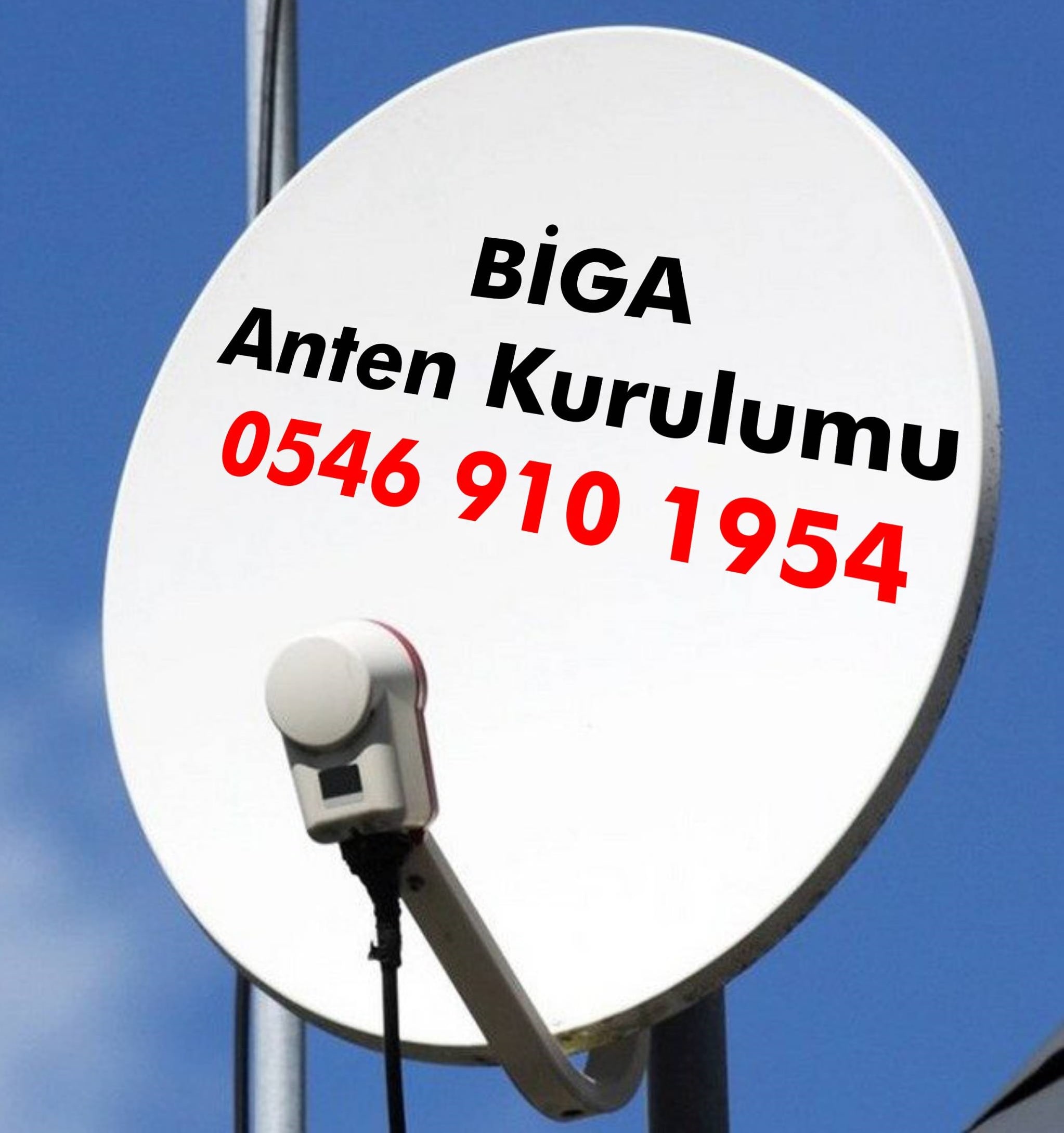 Biga Çanak Anten Kurulumu - Çanakkale Biga'da Uydu Kurulumu Servisi